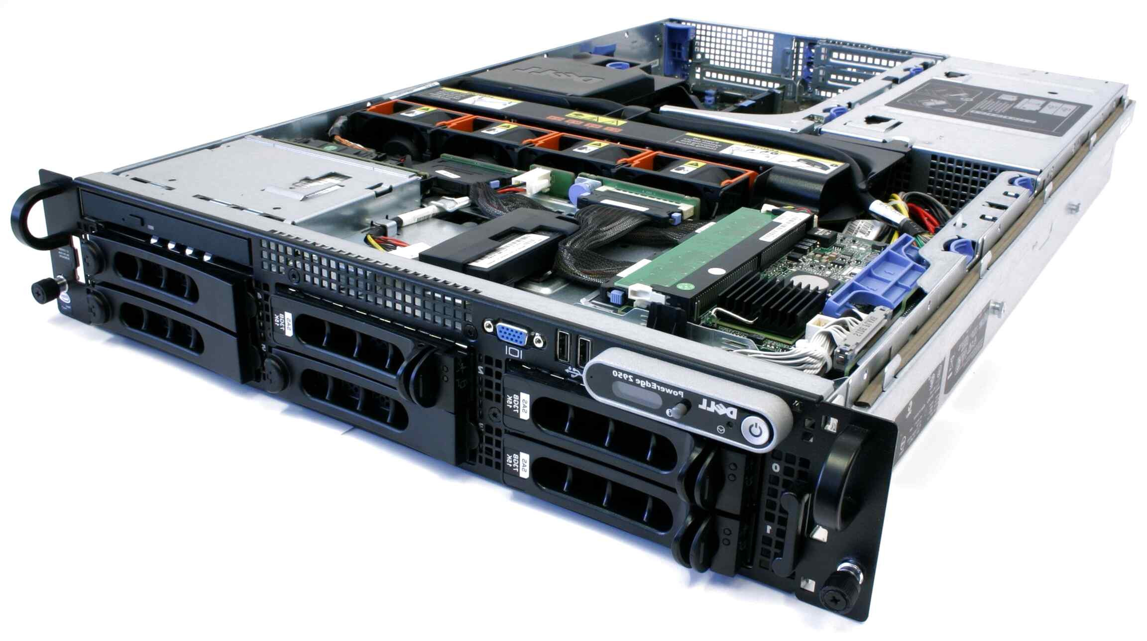 Servidor Dell PowerEdge 2950 Intel Xeon E5345 2.33GHz 32GB RAM Fonte ...