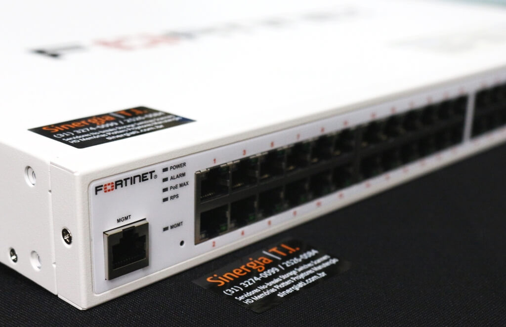 FS-248E-FPOE | Switch Fortinet FortiSwitch 248D 48 Portas 10/100/1000 ...