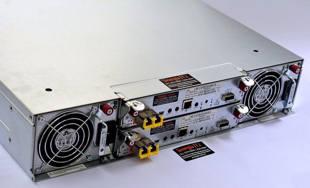 E7V99A | HPE MSA 1040 Storage 2 Portas 1G FC DC LFF (3,5") 0 Discos