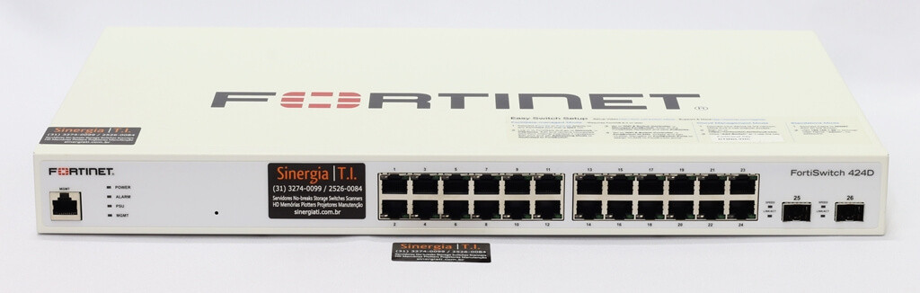 FortiSwitch 424D | Switch Fortinet FortiSwitch 424D 24 Portas 10/100 ...