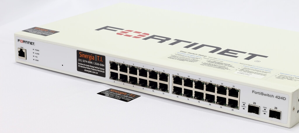 FortiSwitch 424D | Switch Fortinet FortiSwitch 424D 24 Portas 10/100 ...