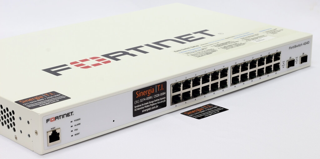 FortiSwitch 424D | Switch Fortinet FortiSwitch 424D 24 Portas 10/100 ...