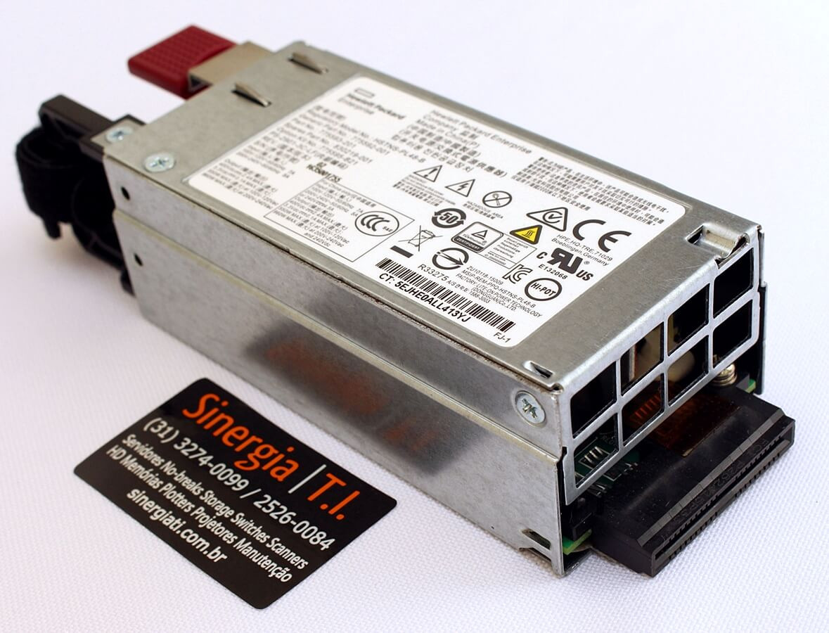 775595-B21 | Fonte Redundante Para Servidores HPE ProLiant DL160 DL180 ...
