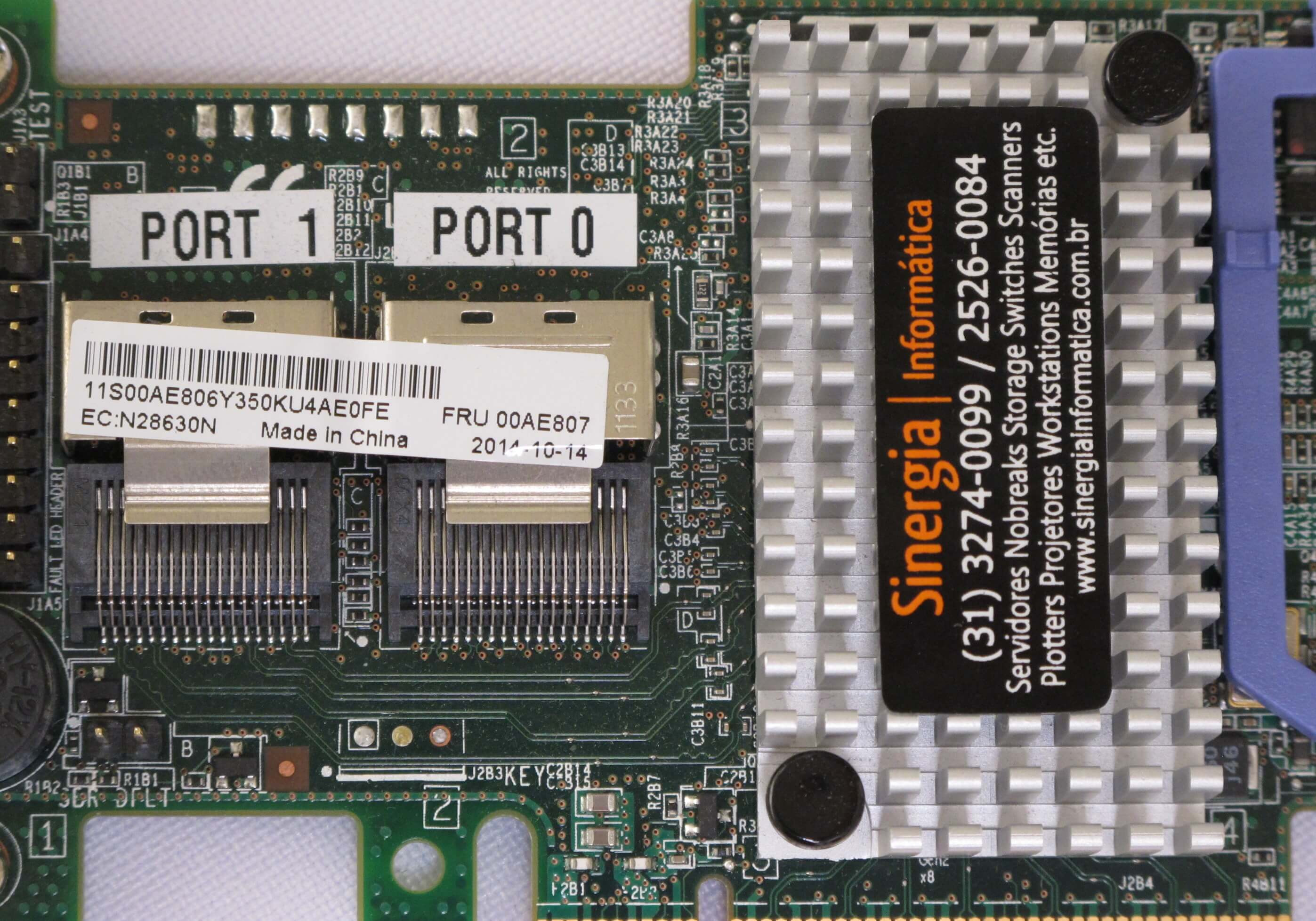 81Y4481 | Serveraid M5110 SAS/SATA Controller for System x FRU: 00AE807
