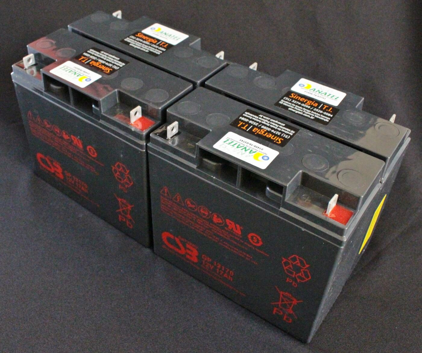 RBC55 | kit de baterias para manutenção em Nobreaks APC Smart UPS 3000 ...