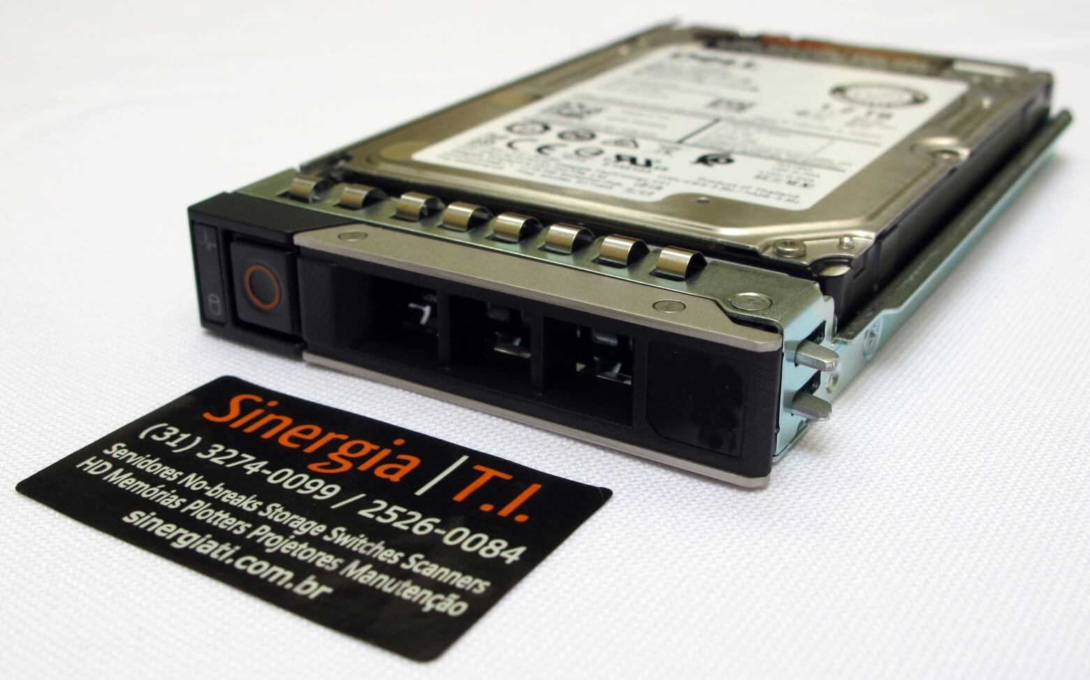 401-ABHQ | HD Dell 2.4TB SAS 12 Gbps 10K RPM SFF 2,5" 512e para ...