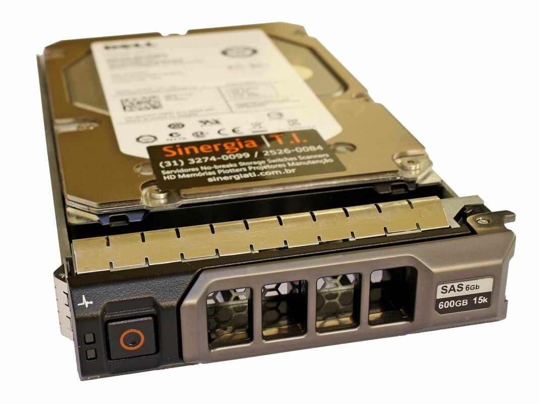 W347K | HD Dell 600GB SAS 6 Gbps 15K RPM LFF 3,5" para Servidor e ...
