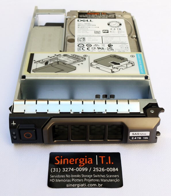 HD Dell 2.4TB 10K SAS 3.5 para Storage PowerVault ME412