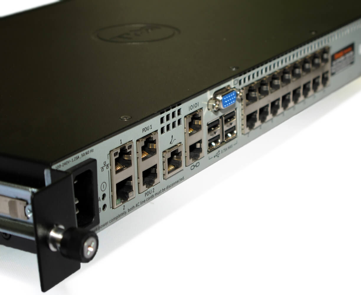 KVM 2162DS | Switch Dell 16 Portas ARI 4 portas USB 2.0 2 portas PDU