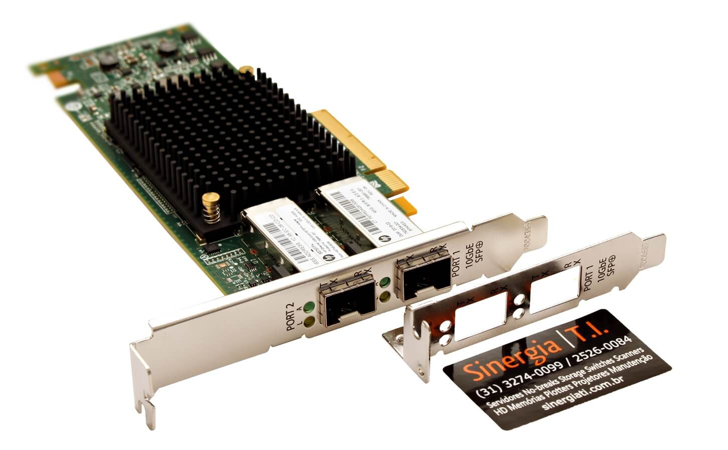 792834-001 | HPE Adaptador Ethernet 10Gb 2 portas 557SFP+ para ...