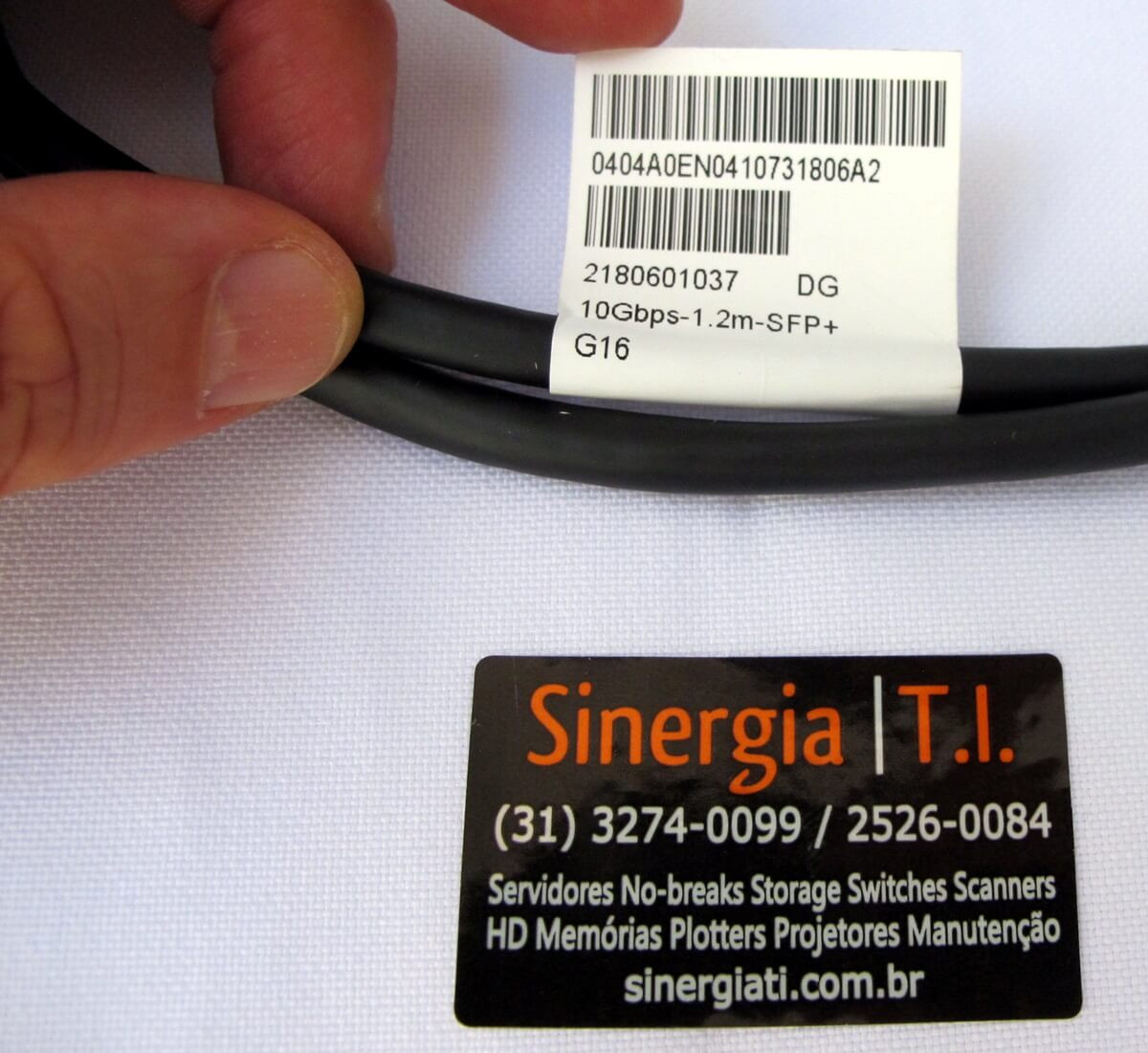 JD096C | HPE X240 10G SFP+ SFP+ 1.2m DAC Campus Cable Cabo DAC