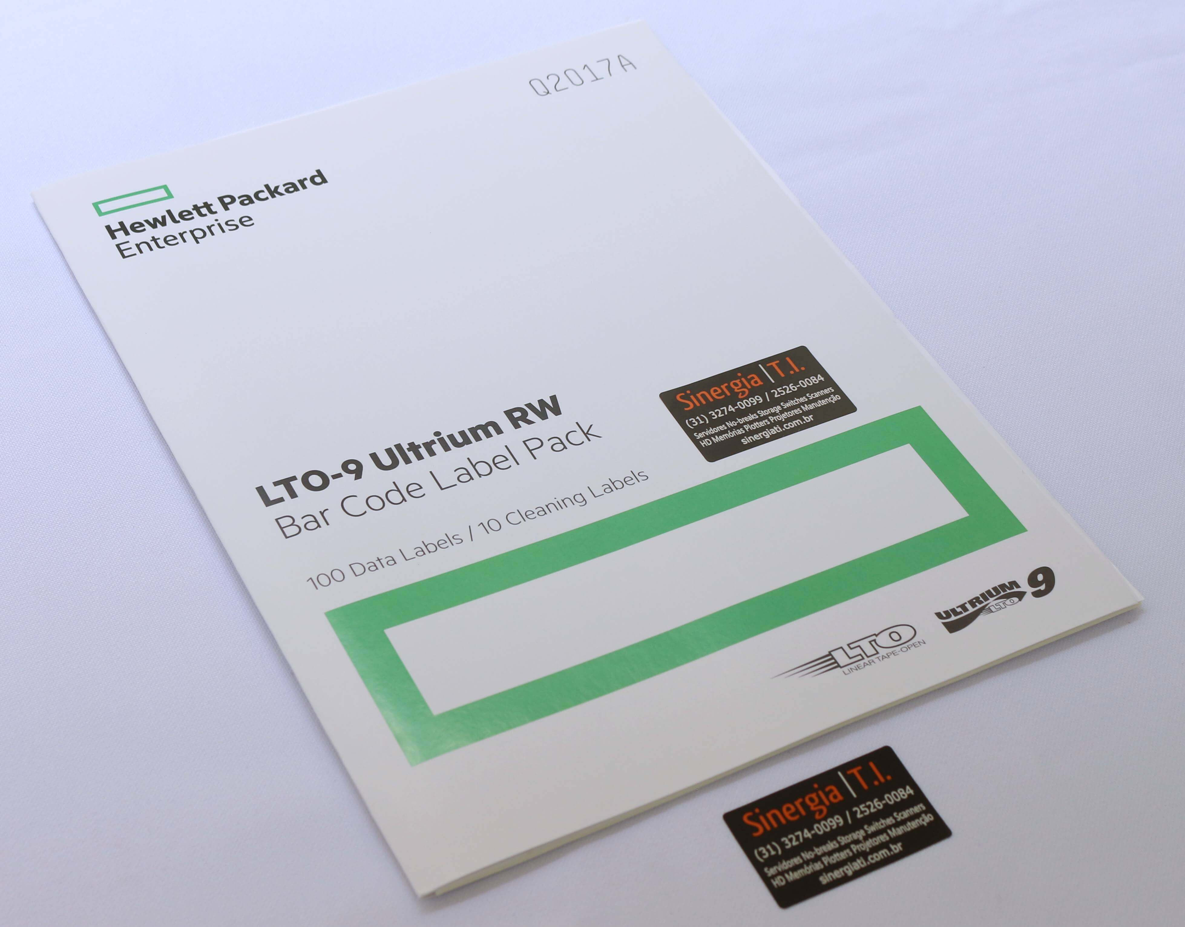 Q2017A | Kit de Etiquetas de Código de Barras Genuínas HPE para Fitas ...
