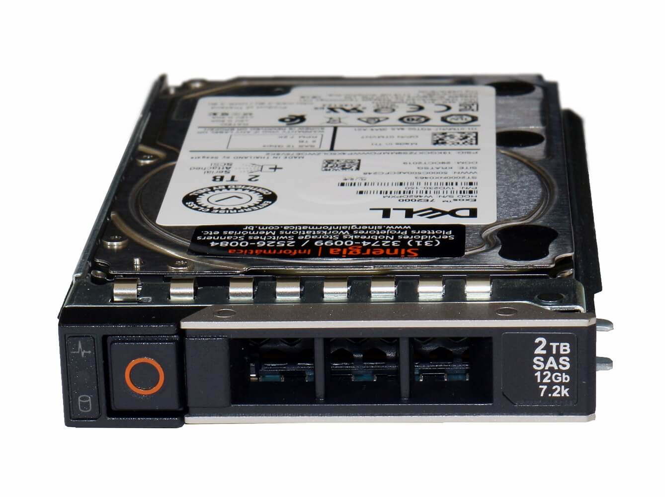 0TMVN7 | HD Dell 2TB SAS 12 Gbps 7.2K RPM SFF 2.5" NL para PowerEdge R740
