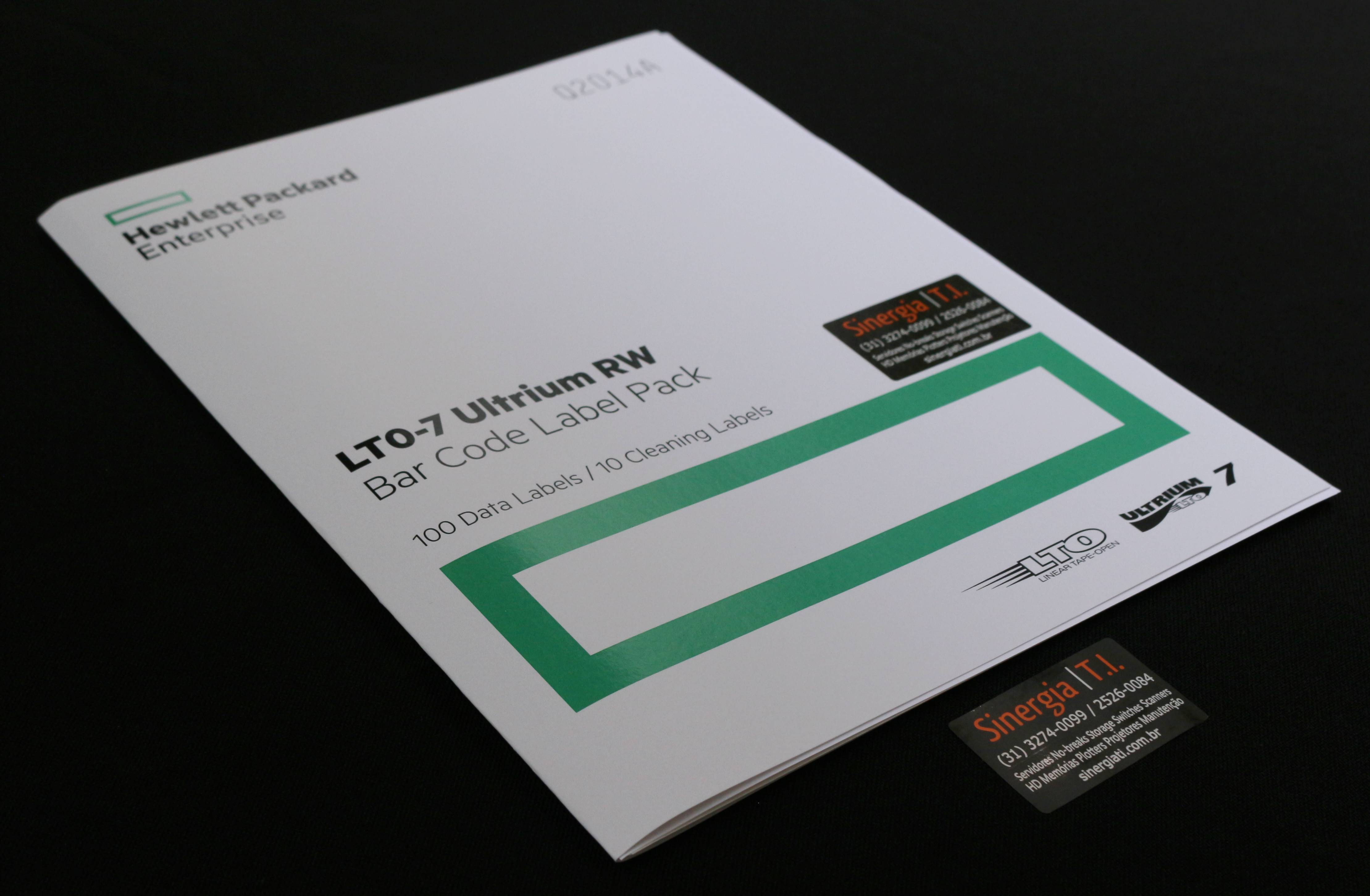 Q2014A | Kit de Etiquetas de Código de Barras HP Q2014A para Fitas LTO ...