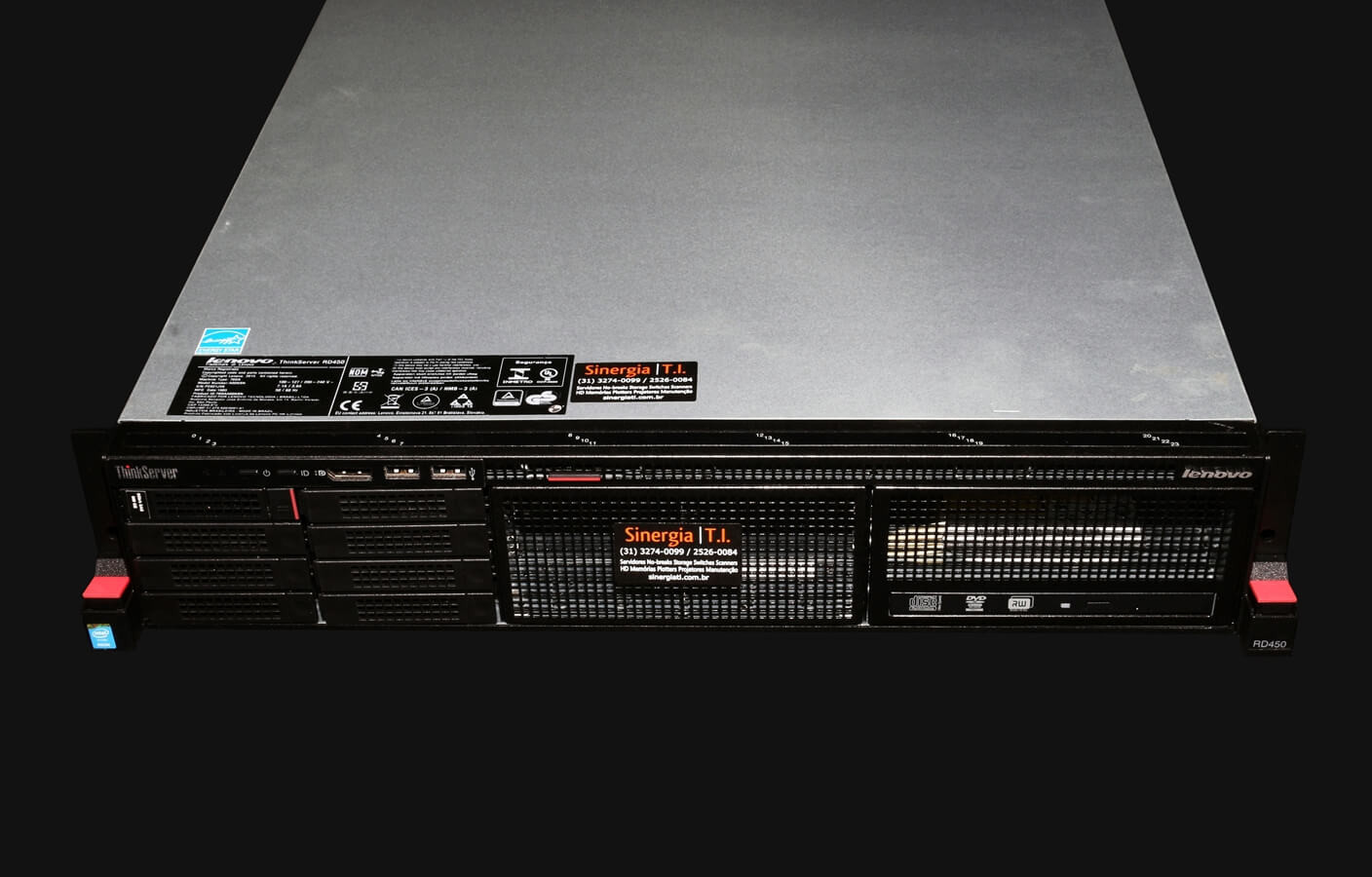 RD450 | Servidor Lenovo ThinkServer modelo RD450 - 8 Core
