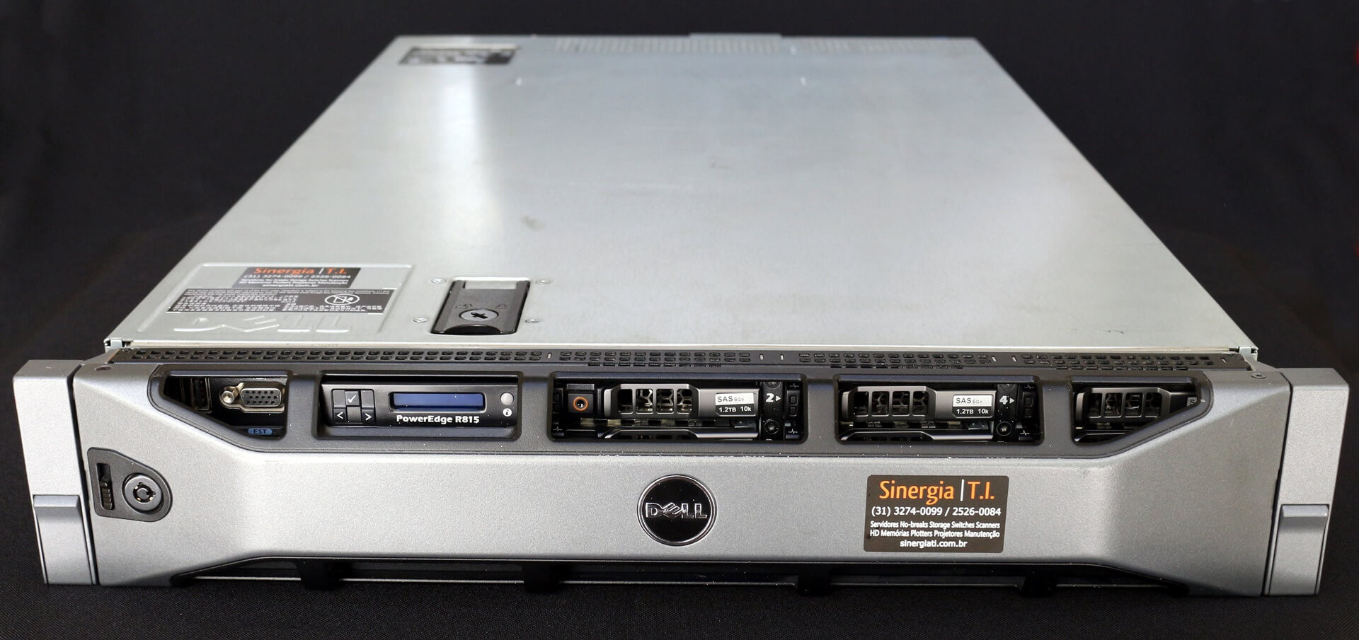 R815 | Servidor Dell PowerEdge 2U Ideal para Virtualização, Banco de ...