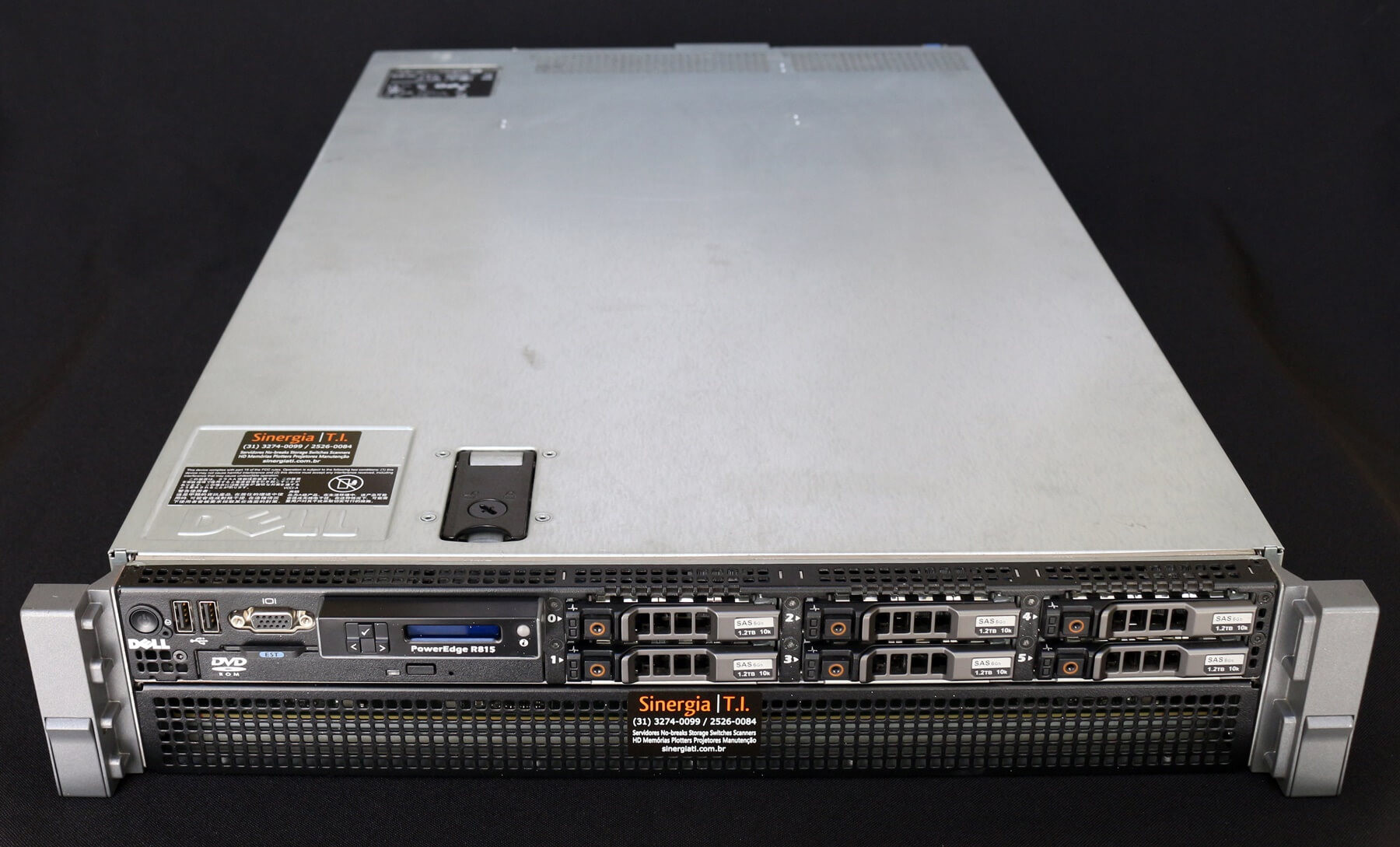 R815 | Servidor Dell PowerEdge 2U Ideal para Virtualização, Banco de ...