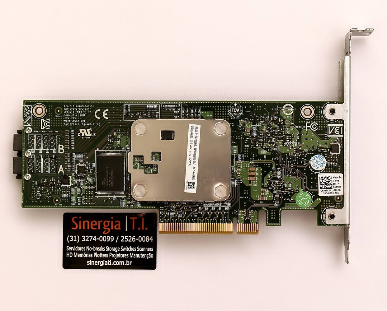 UCSA-901 Dell Controladora PERC H330 PCI-Express 8 Portas 12gb/s SAS SATA 6G Para Servidores ...