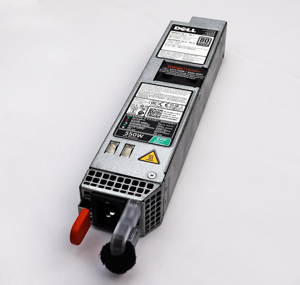 450-AEKP | Fonte redundante 550W para Servidor Dell R330 R340 R430 R440 ...