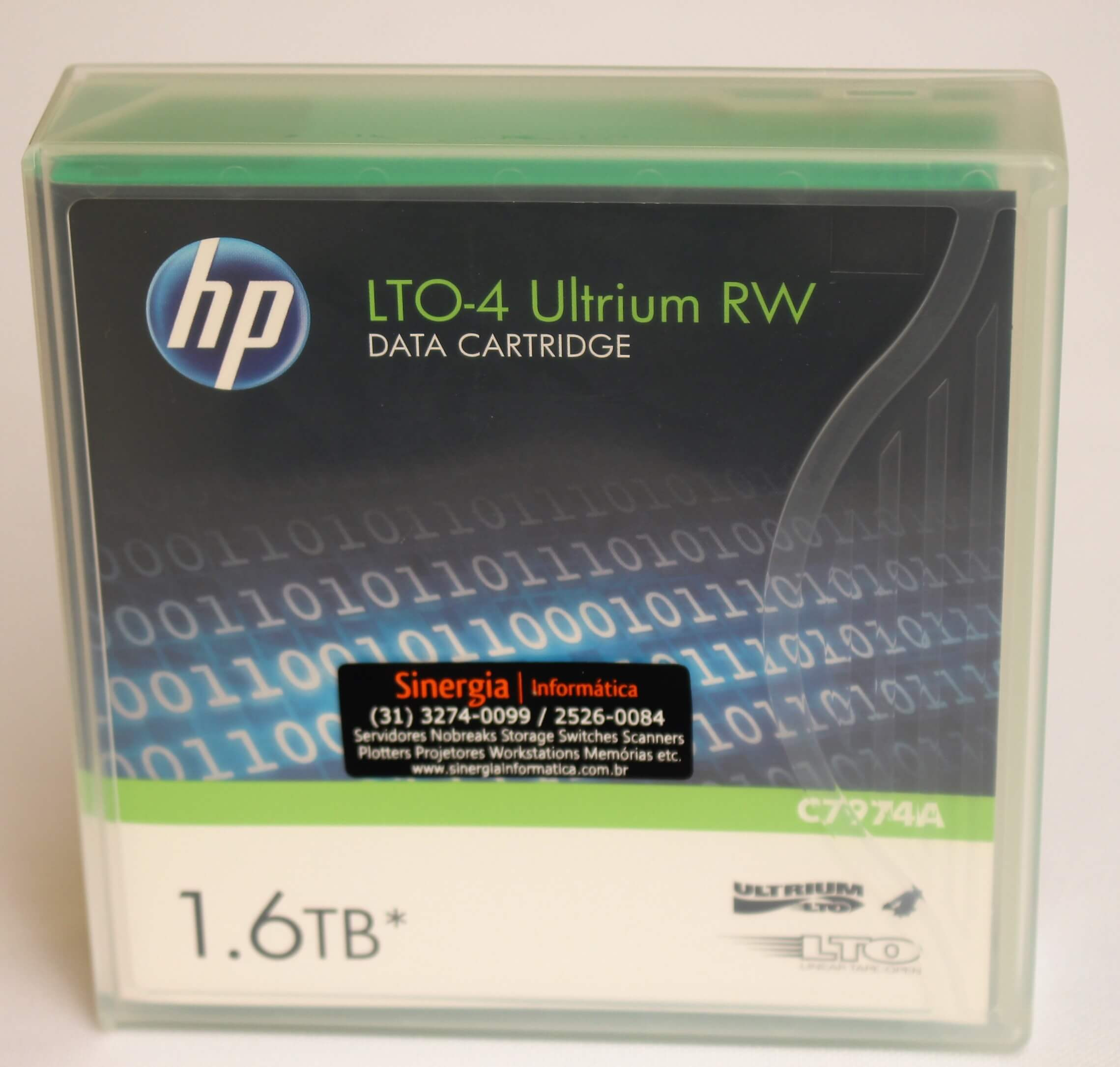 C7974A | Fita de dados HP Ultrium LTO-4 800GB/1.6TB