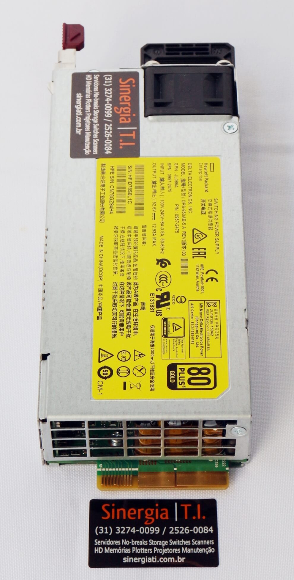 JL086A | Fonte de alimentação HP Aruba X372 54VDC 680W - Switching ...
