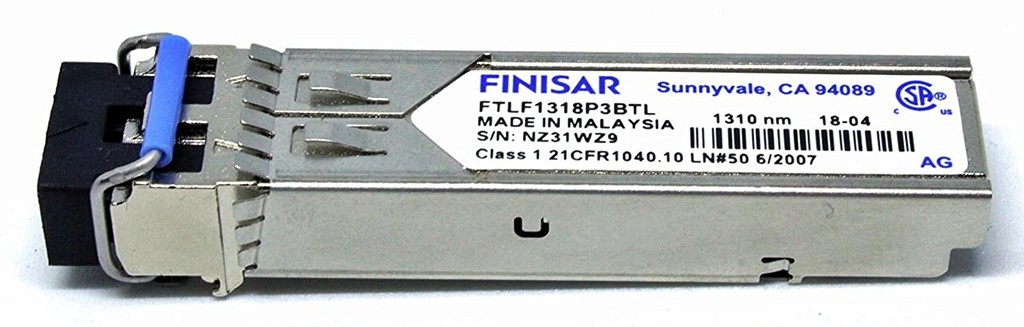 FTLF1318P3BTL | Transceiver FINISAR SFP 1GB 10KM 1310nm Duplex LC