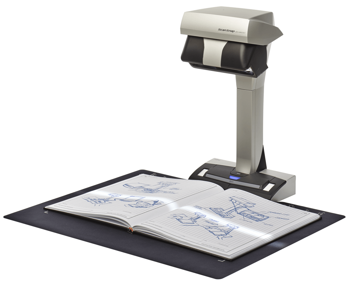 SV600 Scanner Ricoh Fujitsu ScanSnap - Garantia Oficial Fujitsu do ...