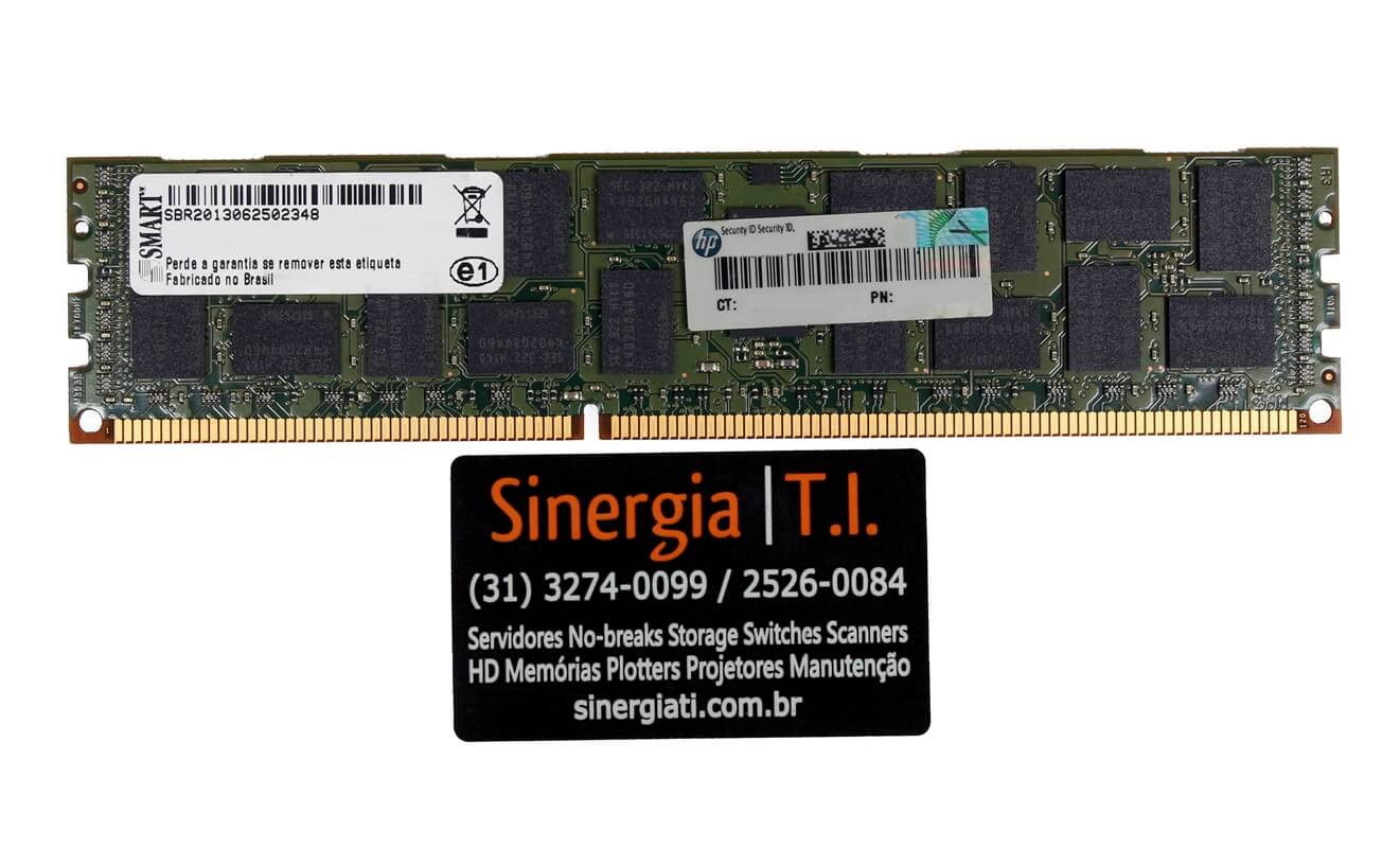 672631-B21 | Memória RAM HPE 16GB DDR3-1600 MHz ECC Registrada para ...