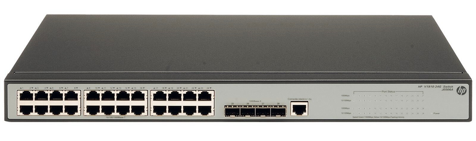 JE006A | Switch HPE V1910-24G Gerenciável L2 (Camada 2) e algumas ...