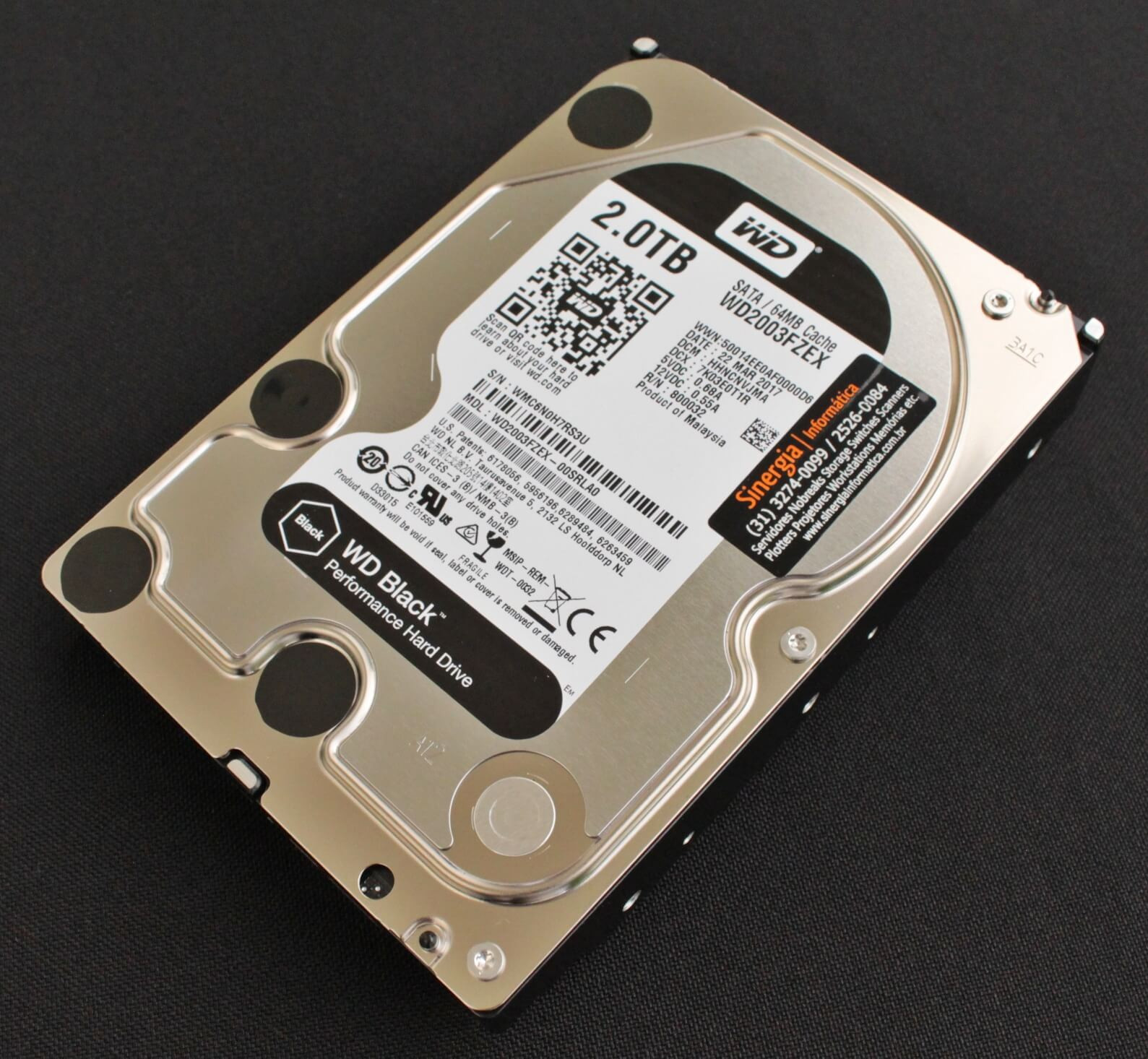 WD2003FZEX | HD Western Digital 2TB SATA 6 Gbps 7.2K RPM LFF 3,5" 64MB ...