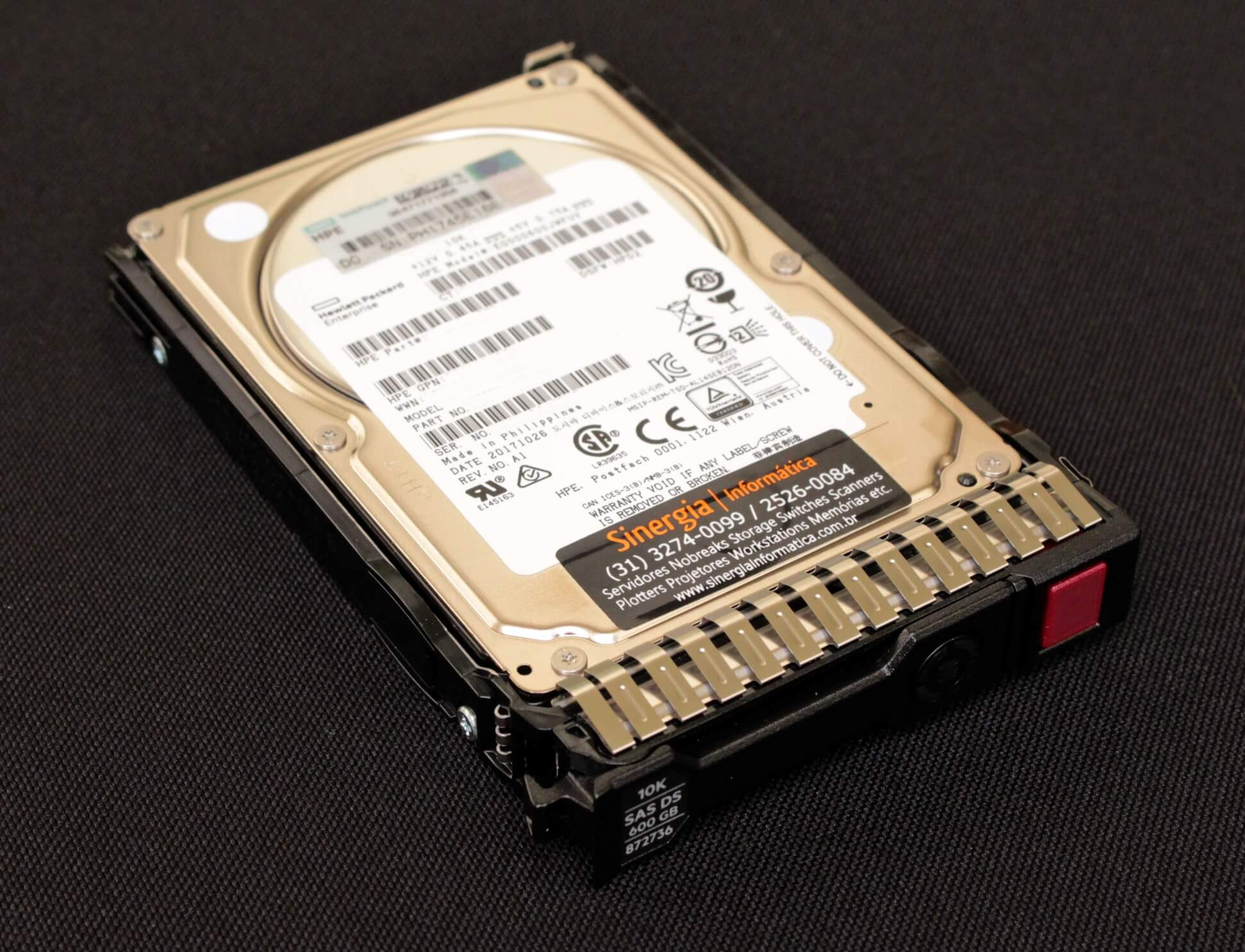 655710-B21 | HD HPE 1TB SATA 6 Gbps 7.2K RPM SFF 2,5" para Servidor ...