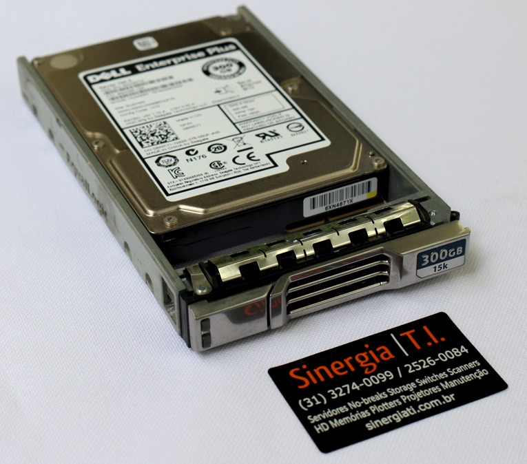 08WR71 | HD Dell 300GB SAS 6 Gbps 2,5" 15K RPM LFF para Storage ...