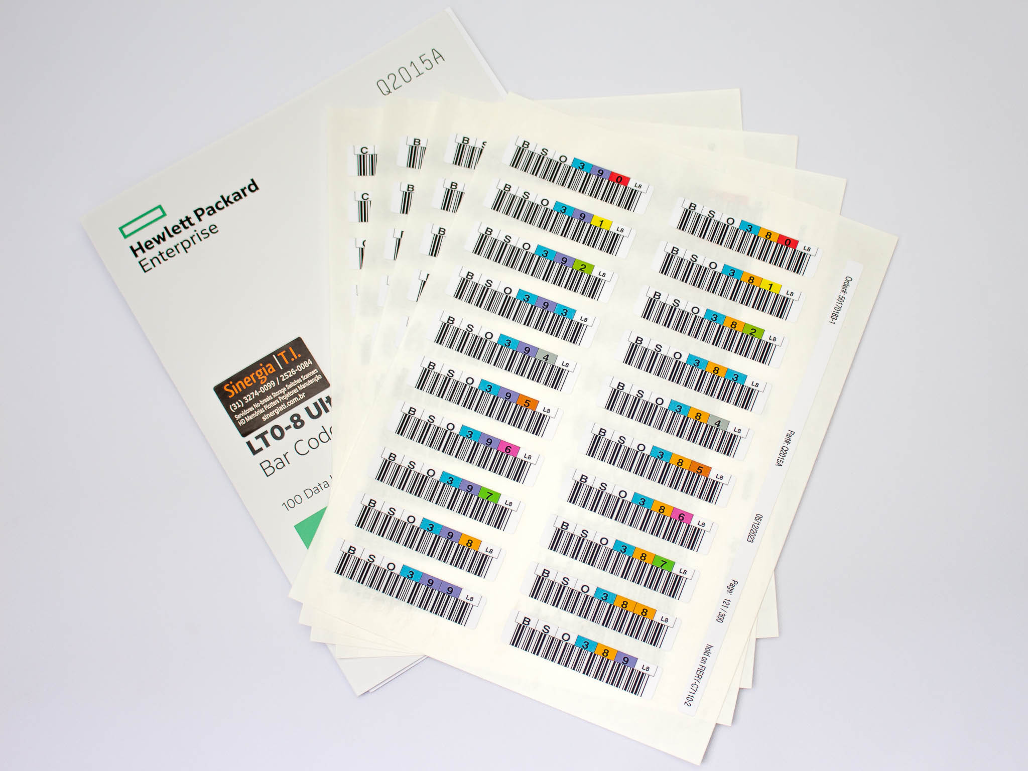 Q2015A | Kit de Etiquetas de Código de Barras Genuíno HP Q2015A para ...