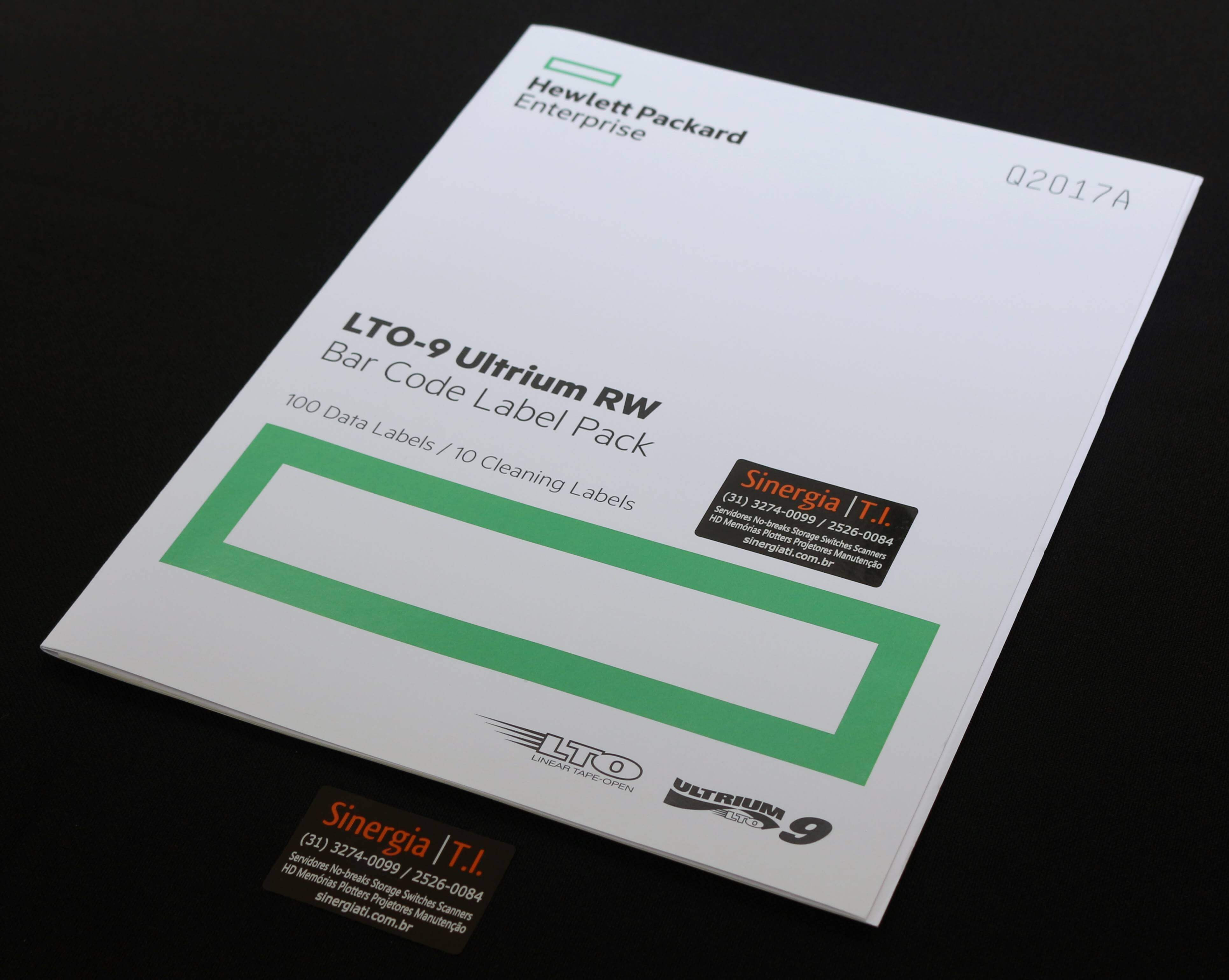Q2017A | Kit de Etiquetas de Código de Barras Genuínas HPE para Fitas ...