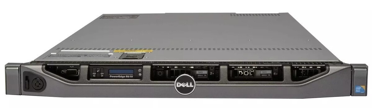 R610 | Servidor Dell PowerEdge Xeon - Six Core - 2 Processadores 6-Core ...